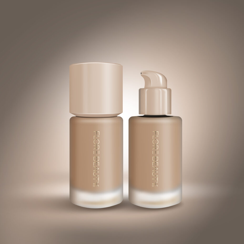 کرم پودر شیشه ای فلور بیوتی - FLORE BEAUTY